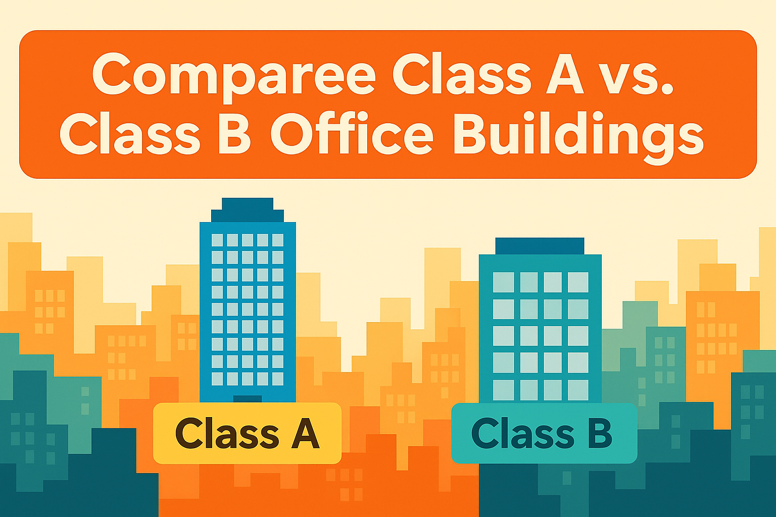 Compare Class A vs. Class B Office Buildings - New York Offices