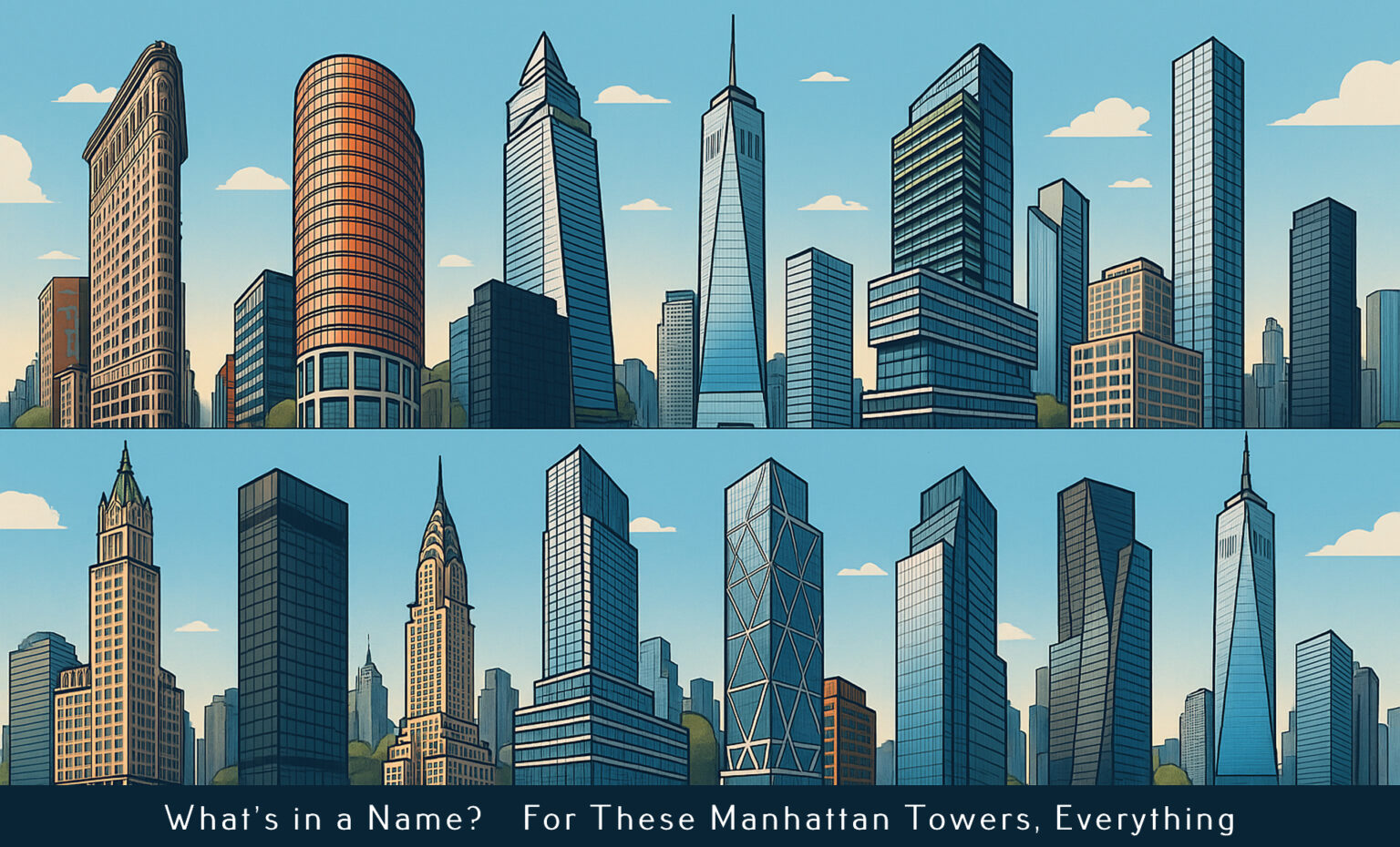 What’s in a Name? For These Manhattan Towers, Everything. - New York ...