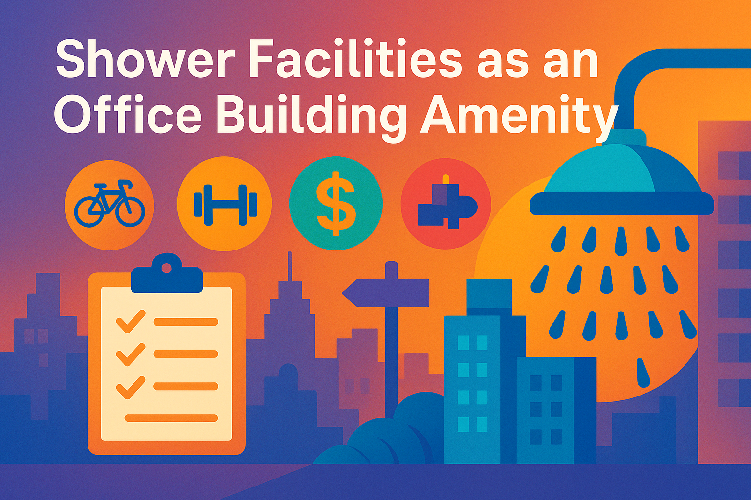 Shower Facilities: Office Building Amenity in NYC - New York Offices