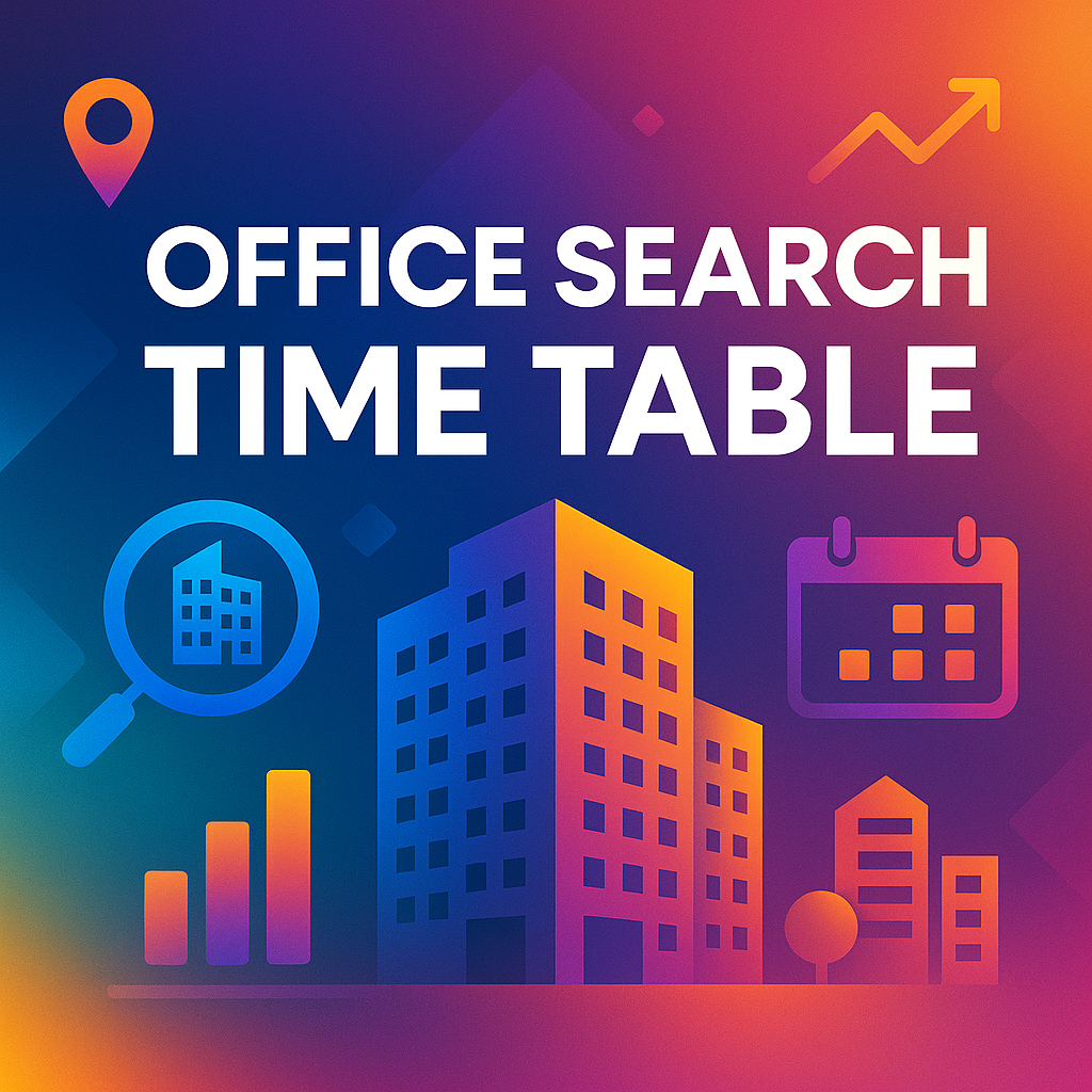 Office Search Time Table - New York Offices