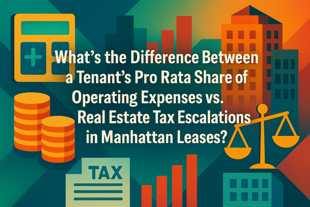 What’s the Difference Between a Tenant’s Pro Rata Share of Operating ...