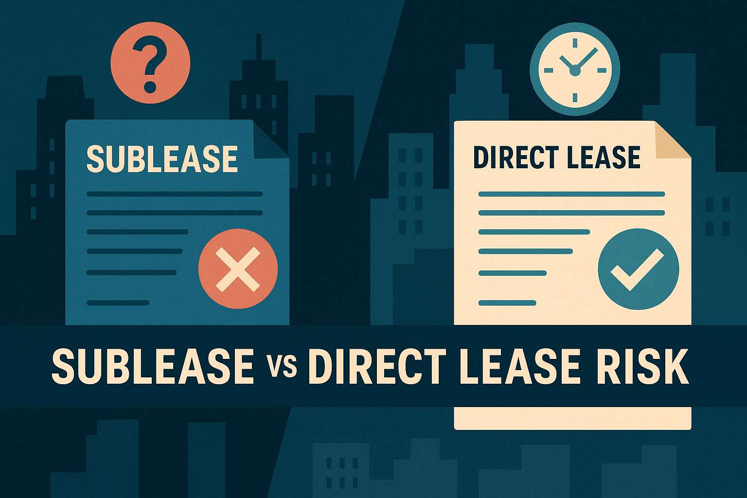 What’s the Risk of Signing a Short-Term Sublease Versus a Direct Lease ...