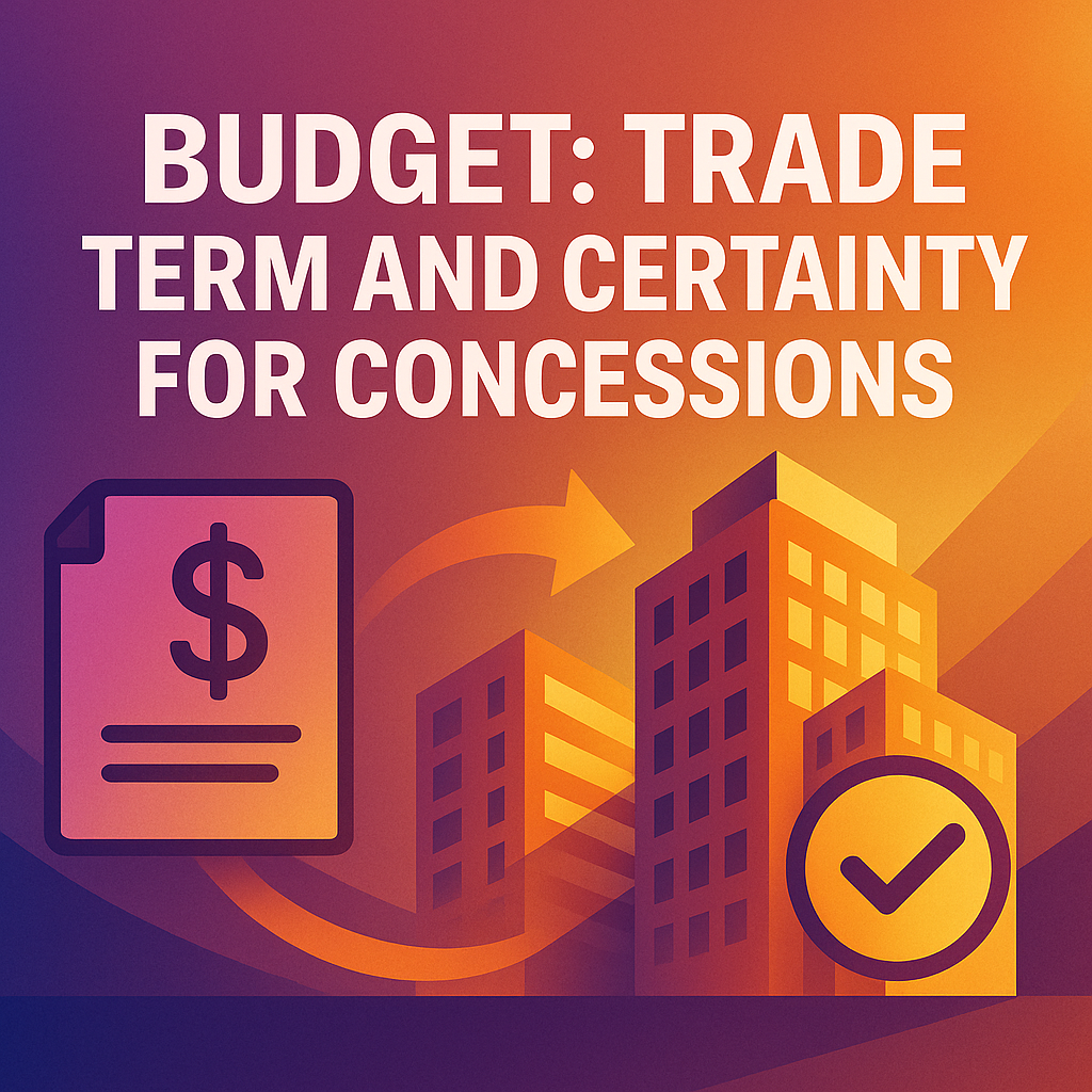 Budget Trade Term and Certainty for Concessions - New York Offices