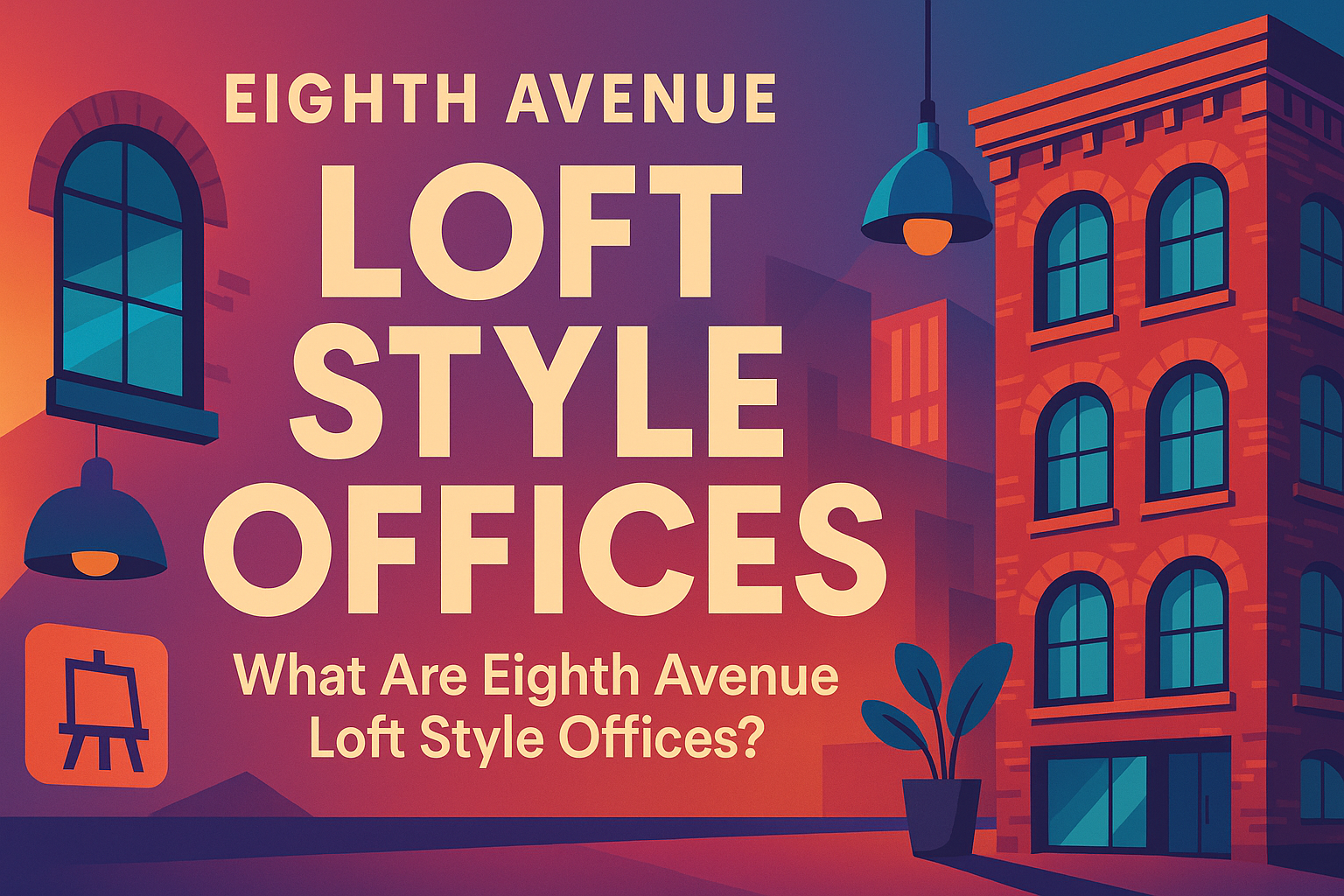 Eighth Avenue Loft Style Offices - New York Offices