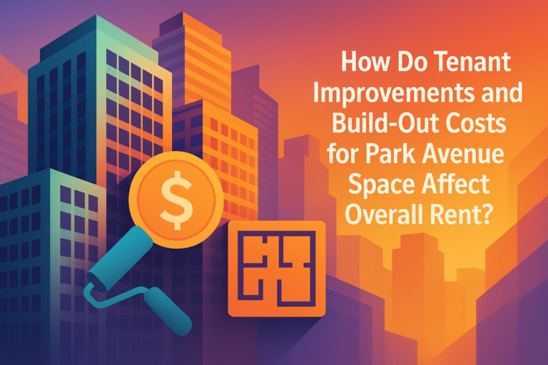 How Do Tenant Improvements and Build-Out Costs for Park Avenue Space ...