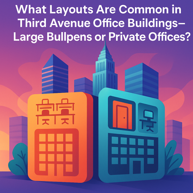 What Layouts Are Common in Third Avenue Office Buildings—Large Bullpens ...