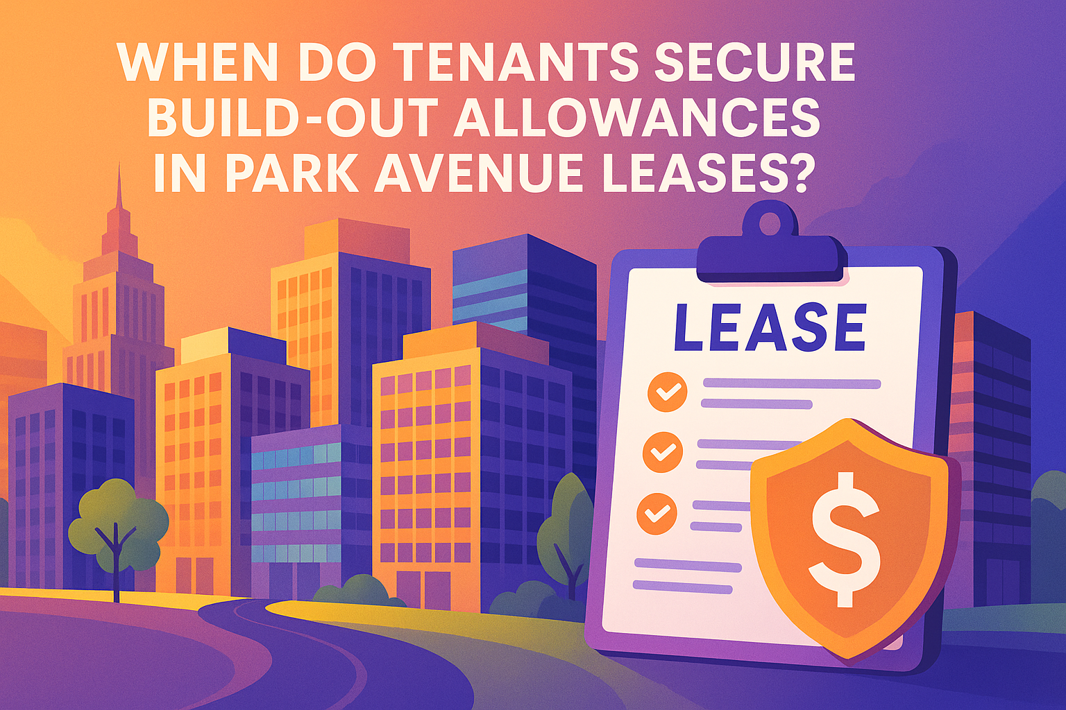 When Do Tenants Secure Build-Out Allowances in Park Avenue Leases ...
