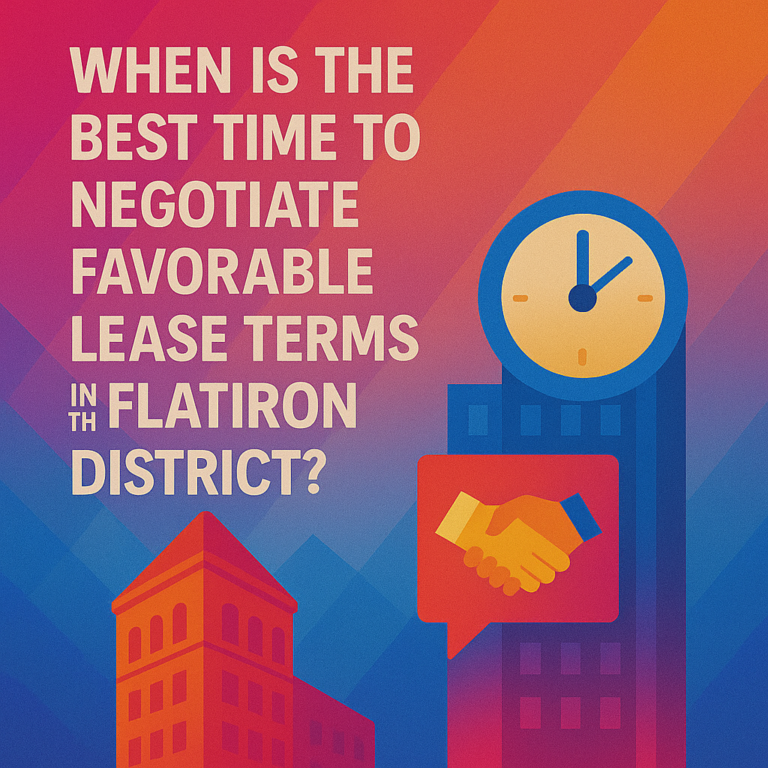 When Is the Best Time to Negotiate Favorable Lease Terms in the ...