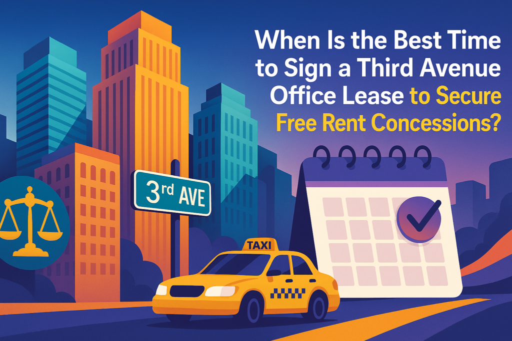 When Is the Best Time to Sign a Third Avenue Office Lease to Secure ...