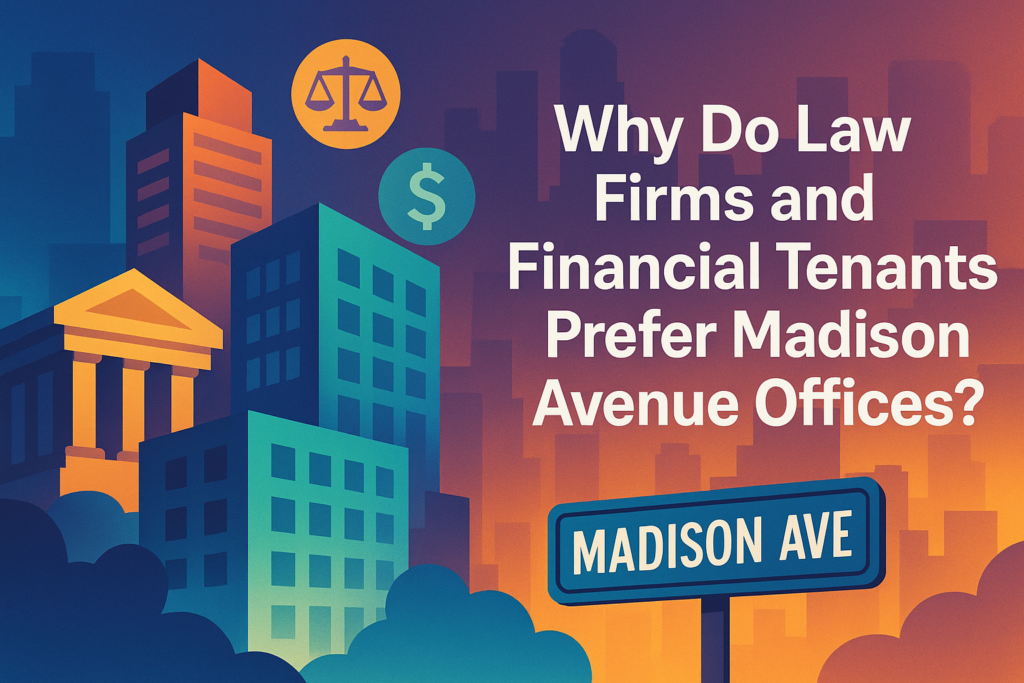 Why Do Law Firms and Financial Tenants Prefer Madison Avenue Offices ...