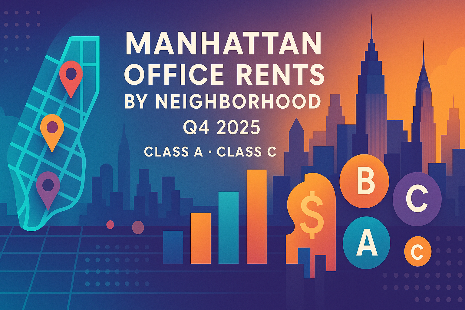 Manhattan Office Space Rental Cost by Neighborhood (Late 2025 Guide ...