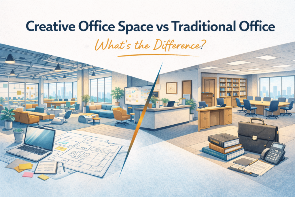 Creative Office Space vs Traditional Office: What’s the Difference ...